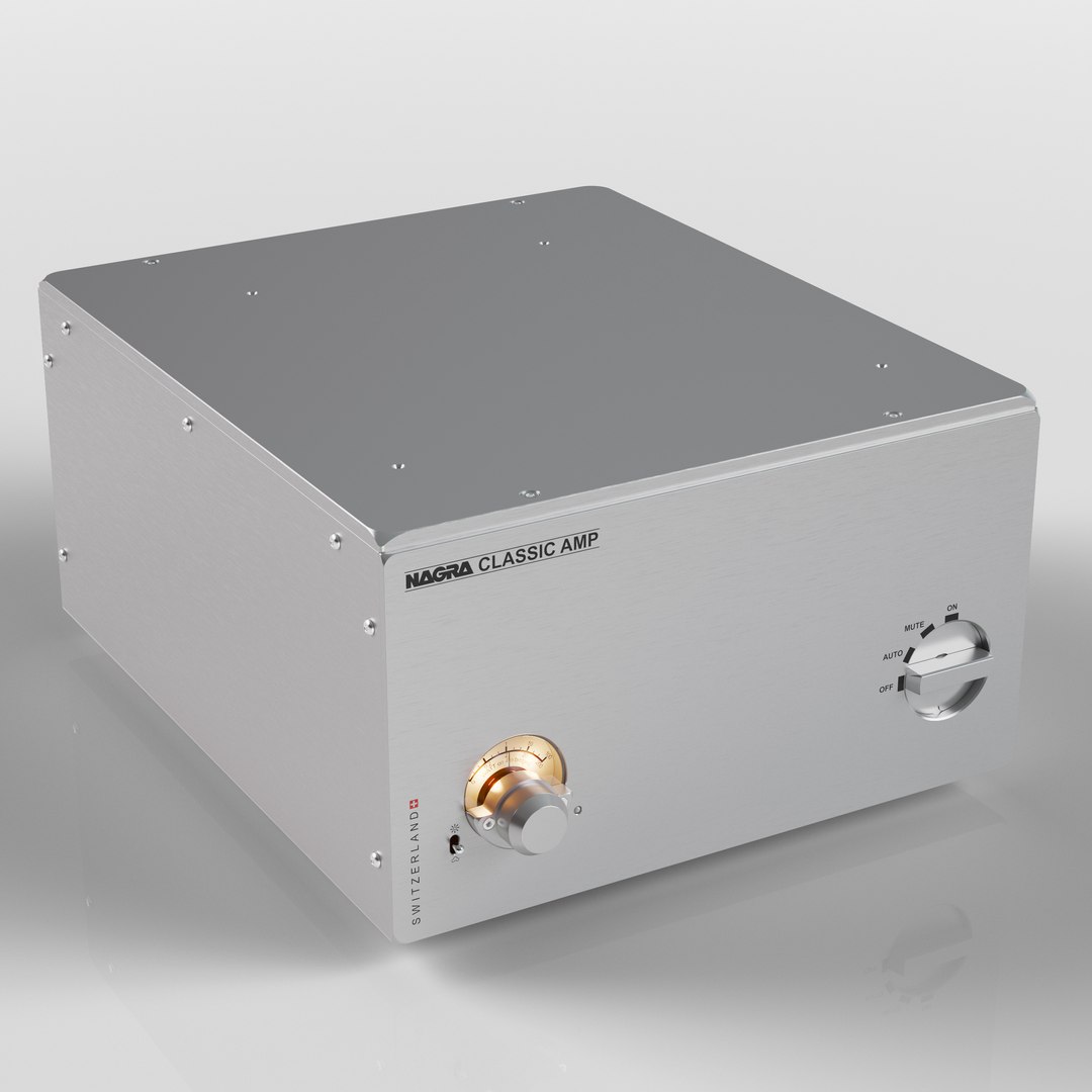 NAGRA Classic AMP 3D model - TurboSquid 2089044