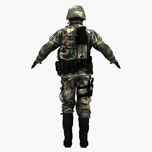 Pla chinese soldier 3D model - TurboSquid 1668807