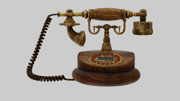 Ancient phone model - TurboSquid 1954783