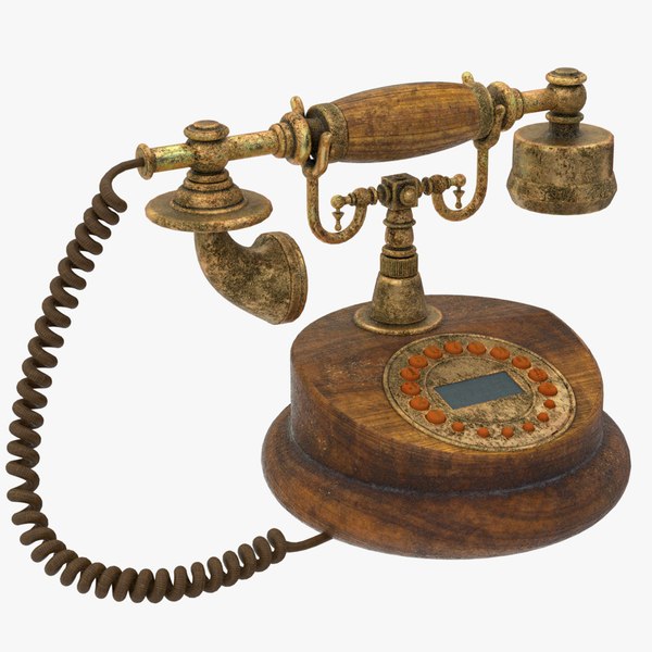 Ancient phone model - TurboSquid 1954783