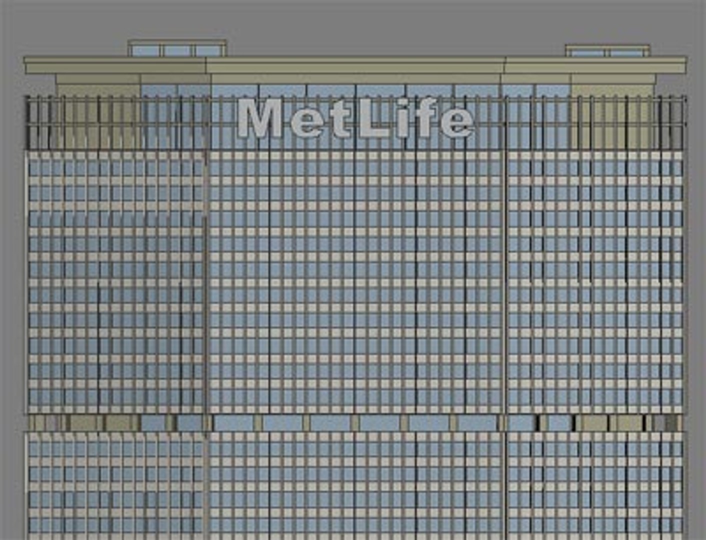 3d Model Metlife Building