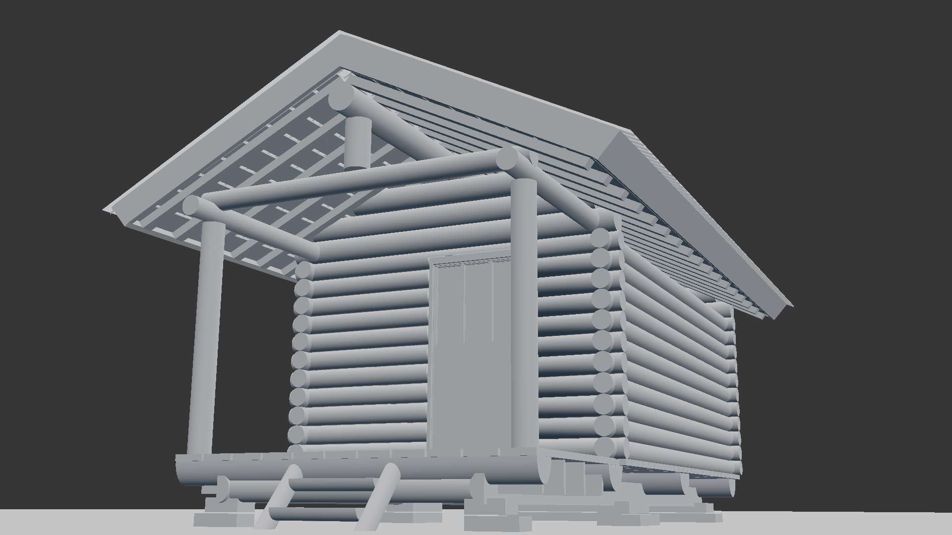 Shack S Wooden 3D Model - TurboSquid 1452095