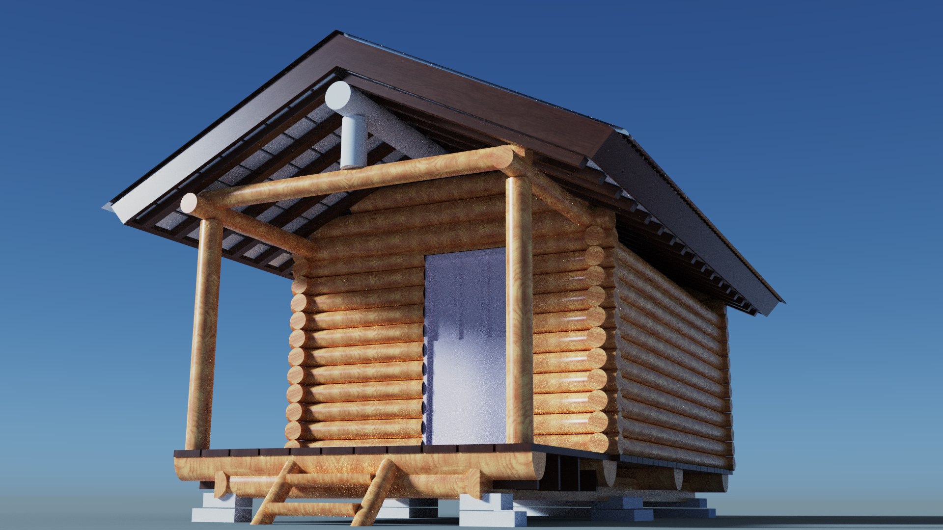 Shack S Wooden 3D Model - TurboSquid 1452095