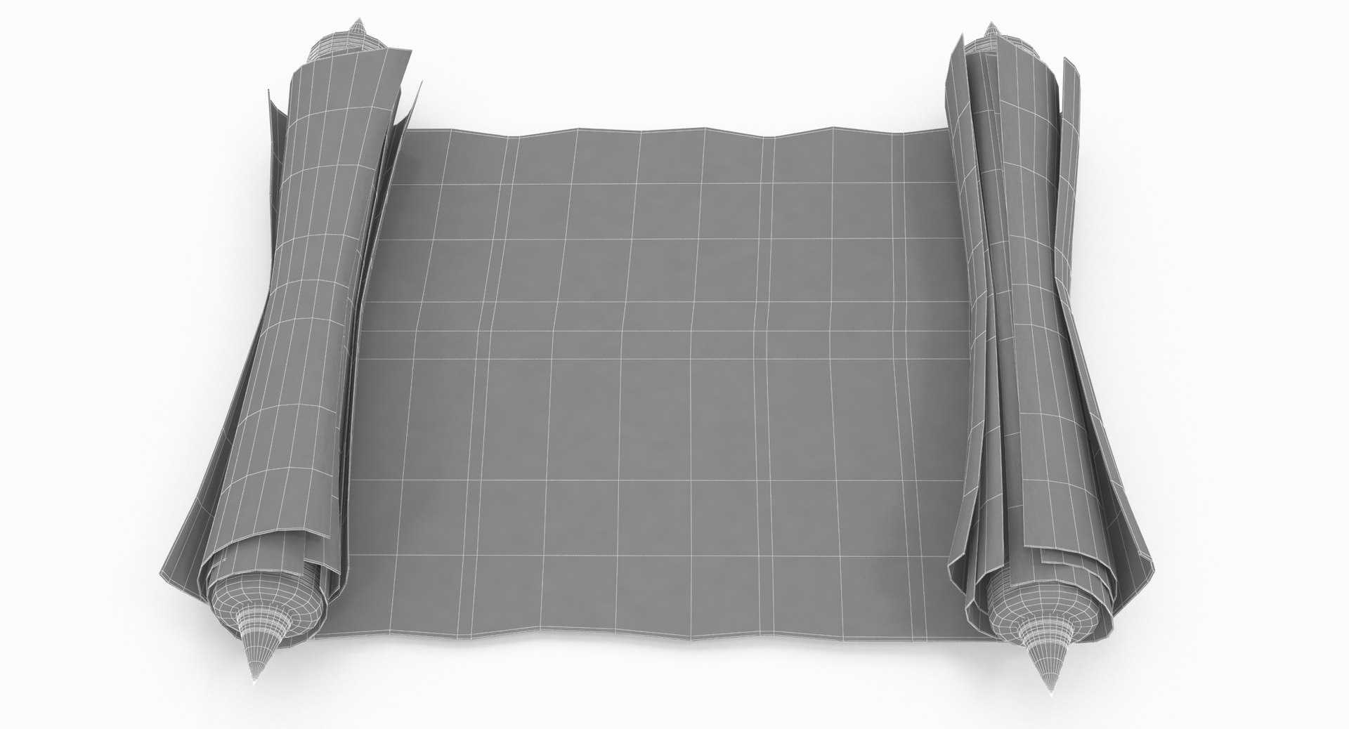 Scroll Advertising Model - TurboSquid 1282747