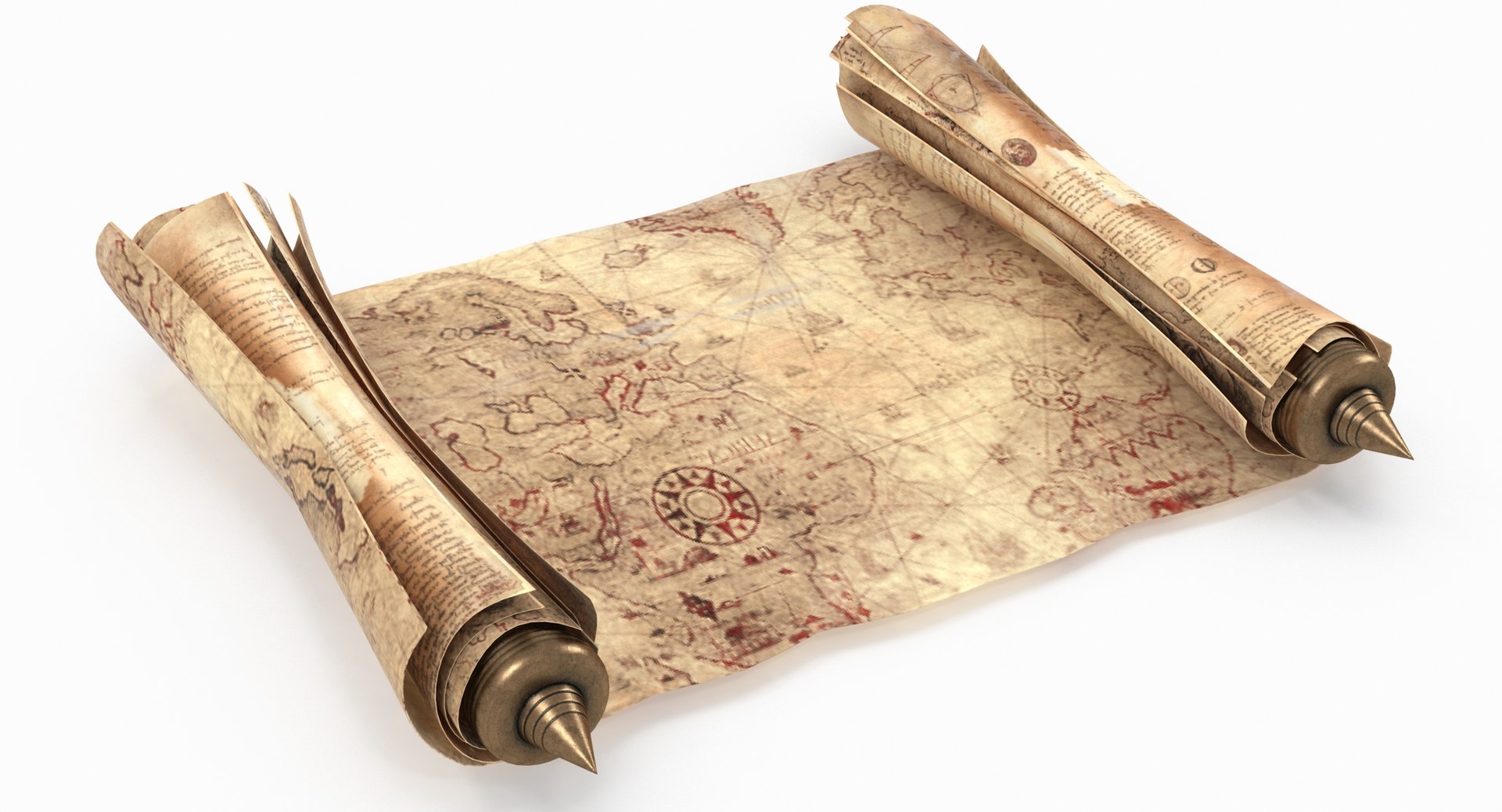 Scroll Advertising Model - TurboSquid 1282747