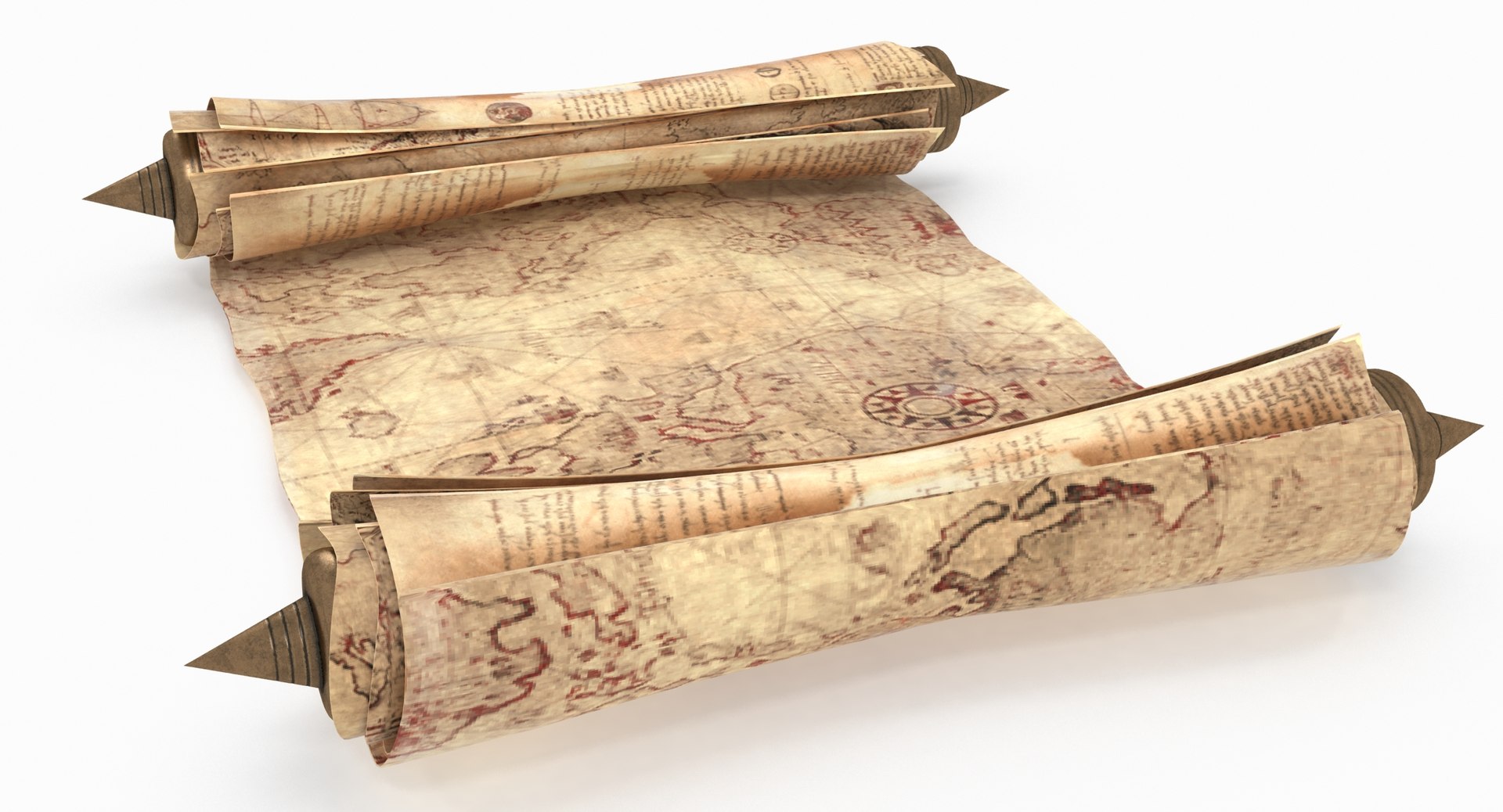 Scroll Advertising Model - TurboSquid 1282747