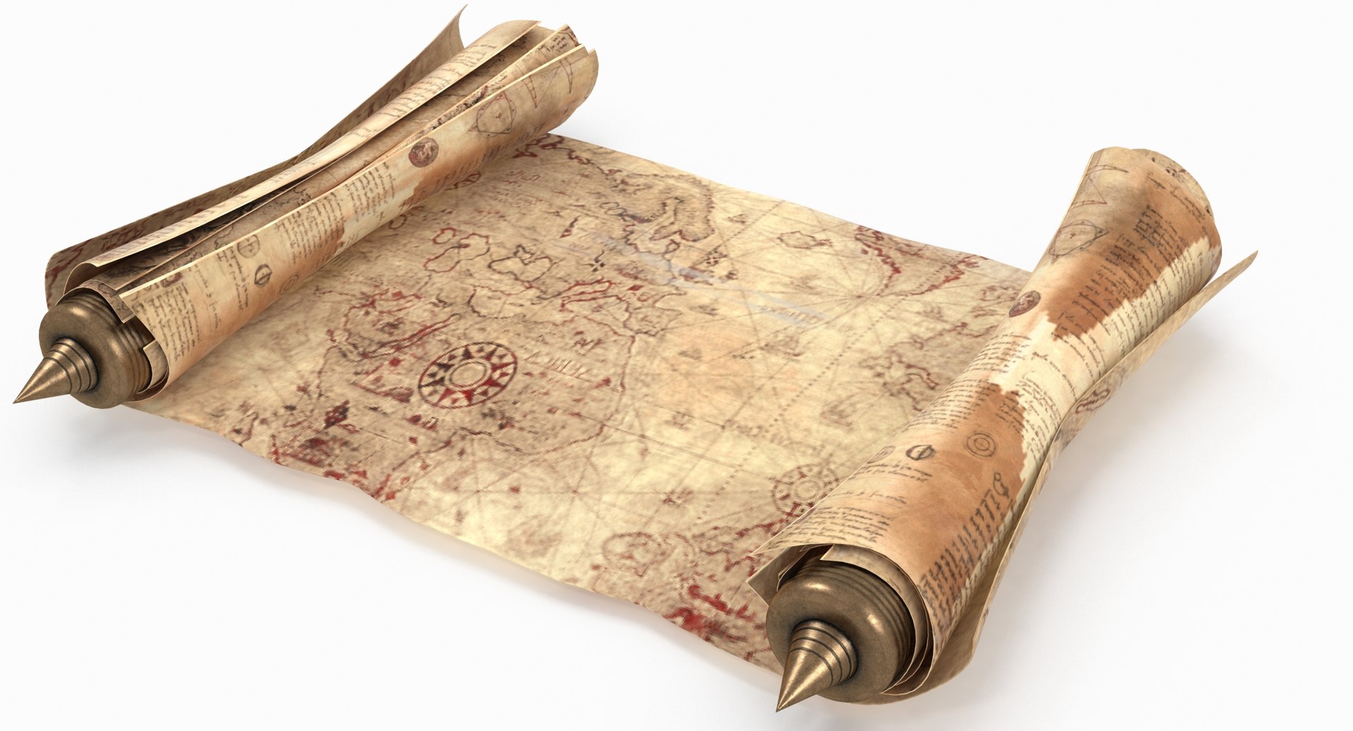 Scroll Advertising Model - TurboSquid 1282747