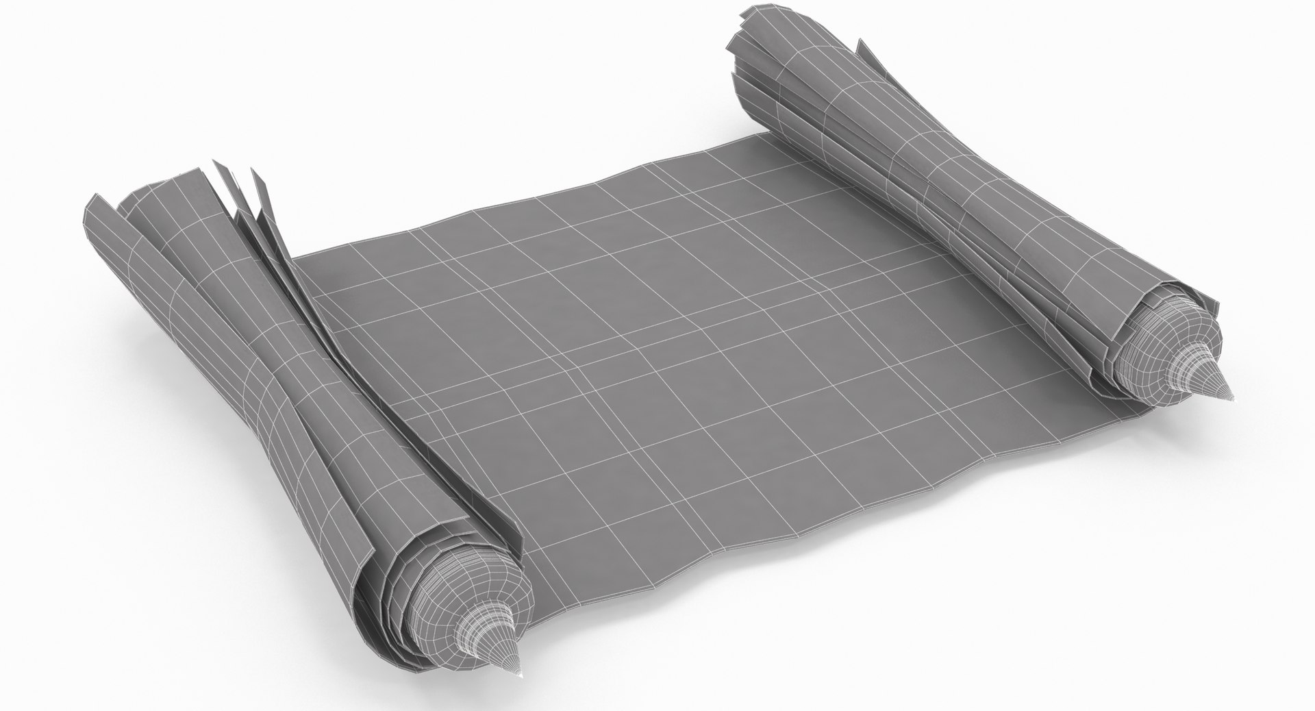 Scroll Advertising Model - TurboSquid 1282747