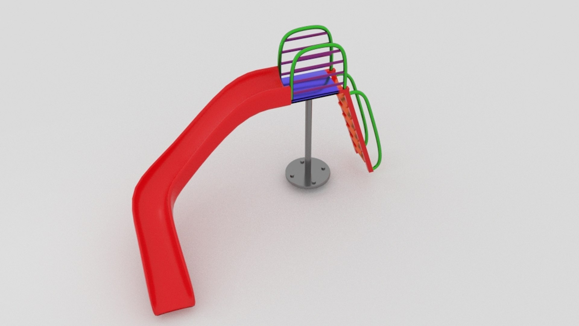 Kids Bend Slide 3D - TurboSquid 1319310