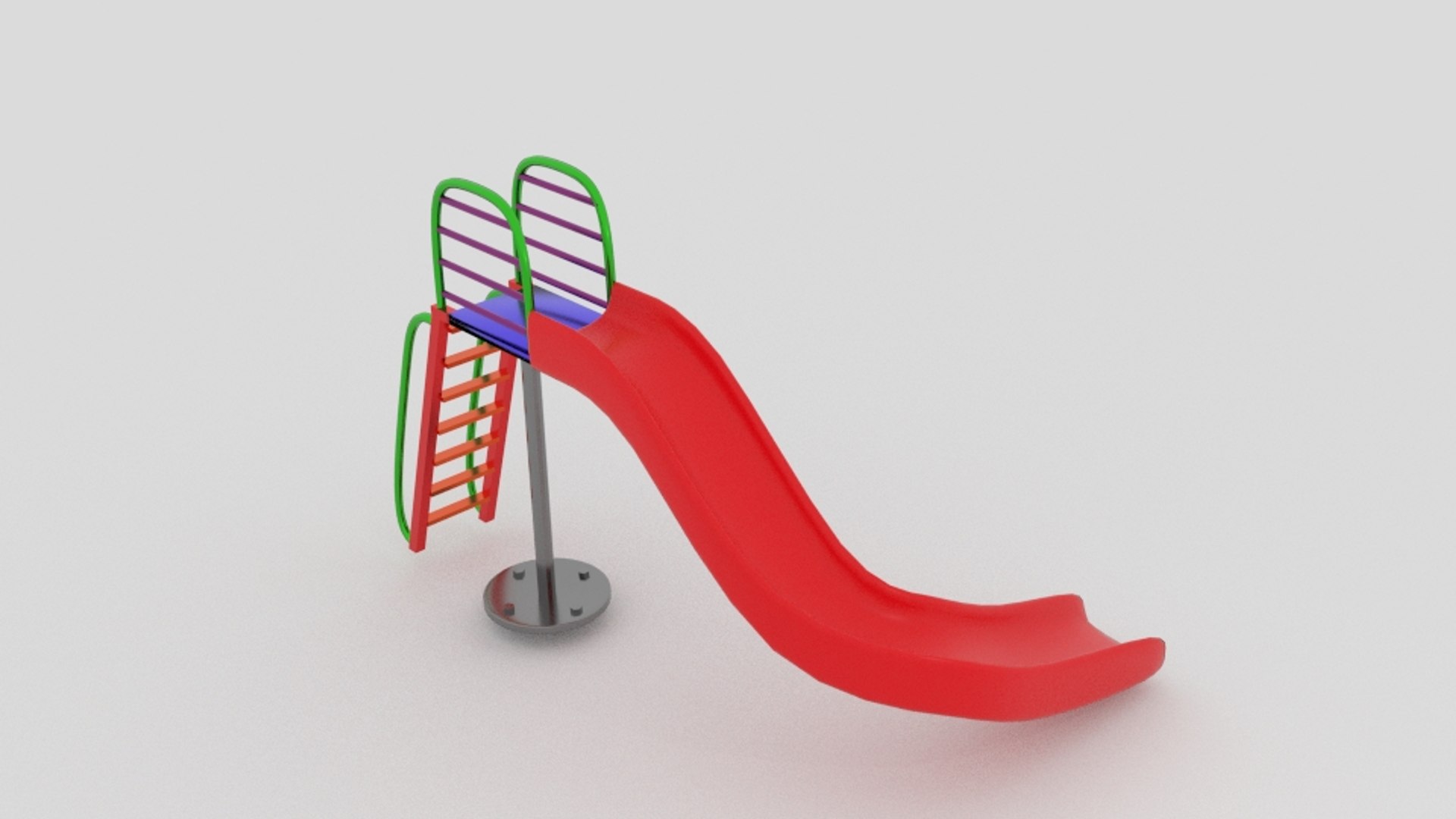 Kids Bend Slide 3D - TurboSquid 1319310