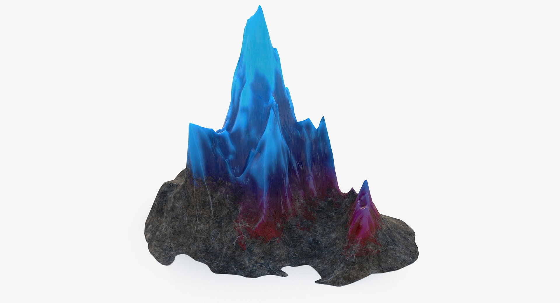 Mountain Crystal 3D Model - TurboSquid 1337781