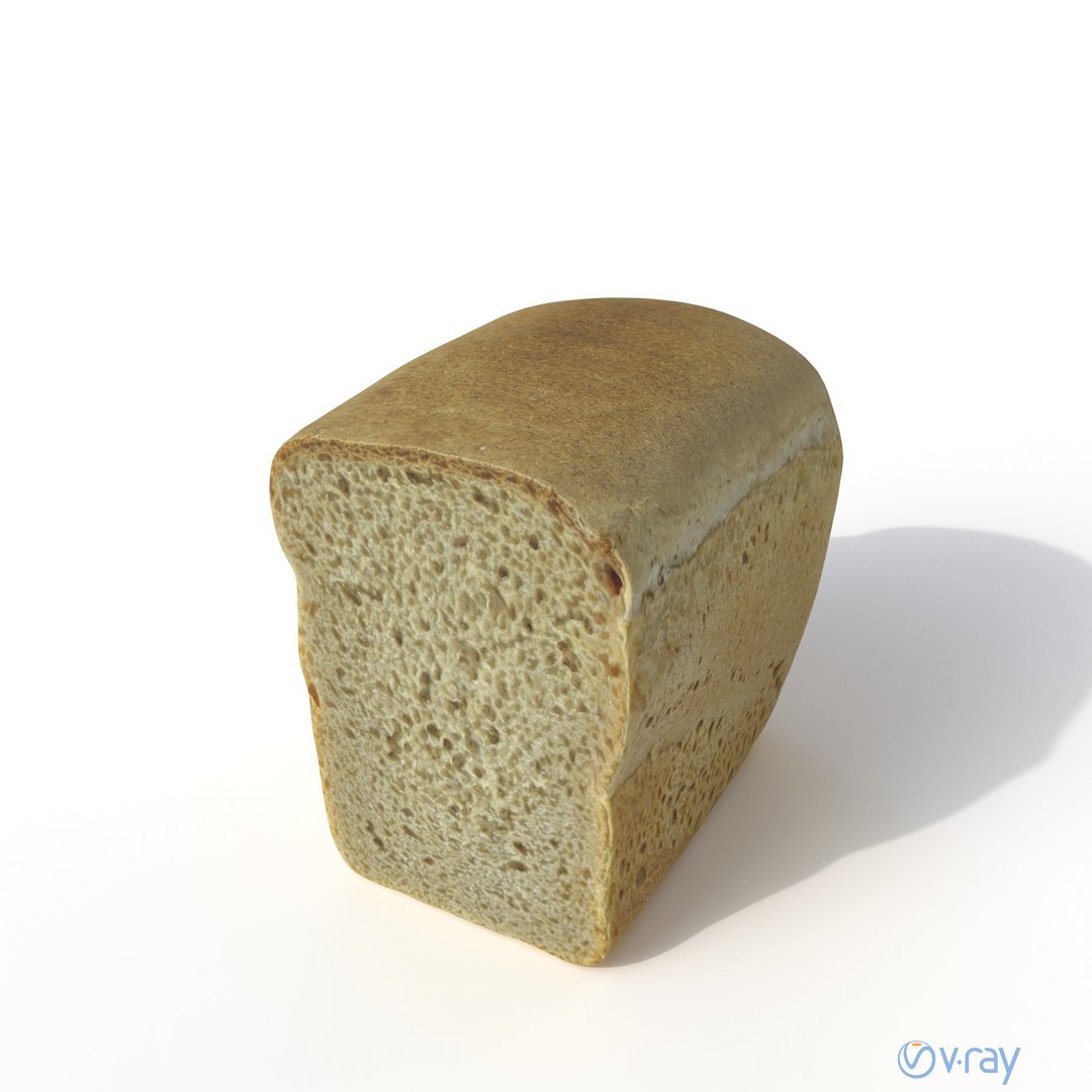 3D Bread Photogrammetry Arnold - TurboSquid 1212674