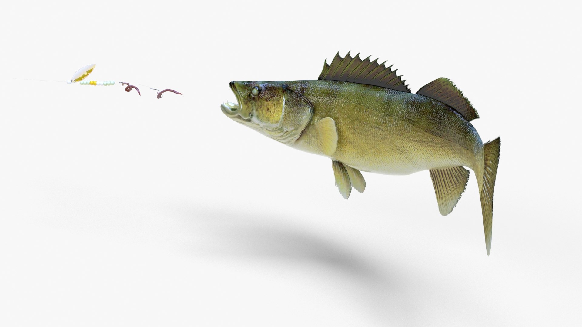 3D Walleye Animation Lure - TurboSquid 1515058