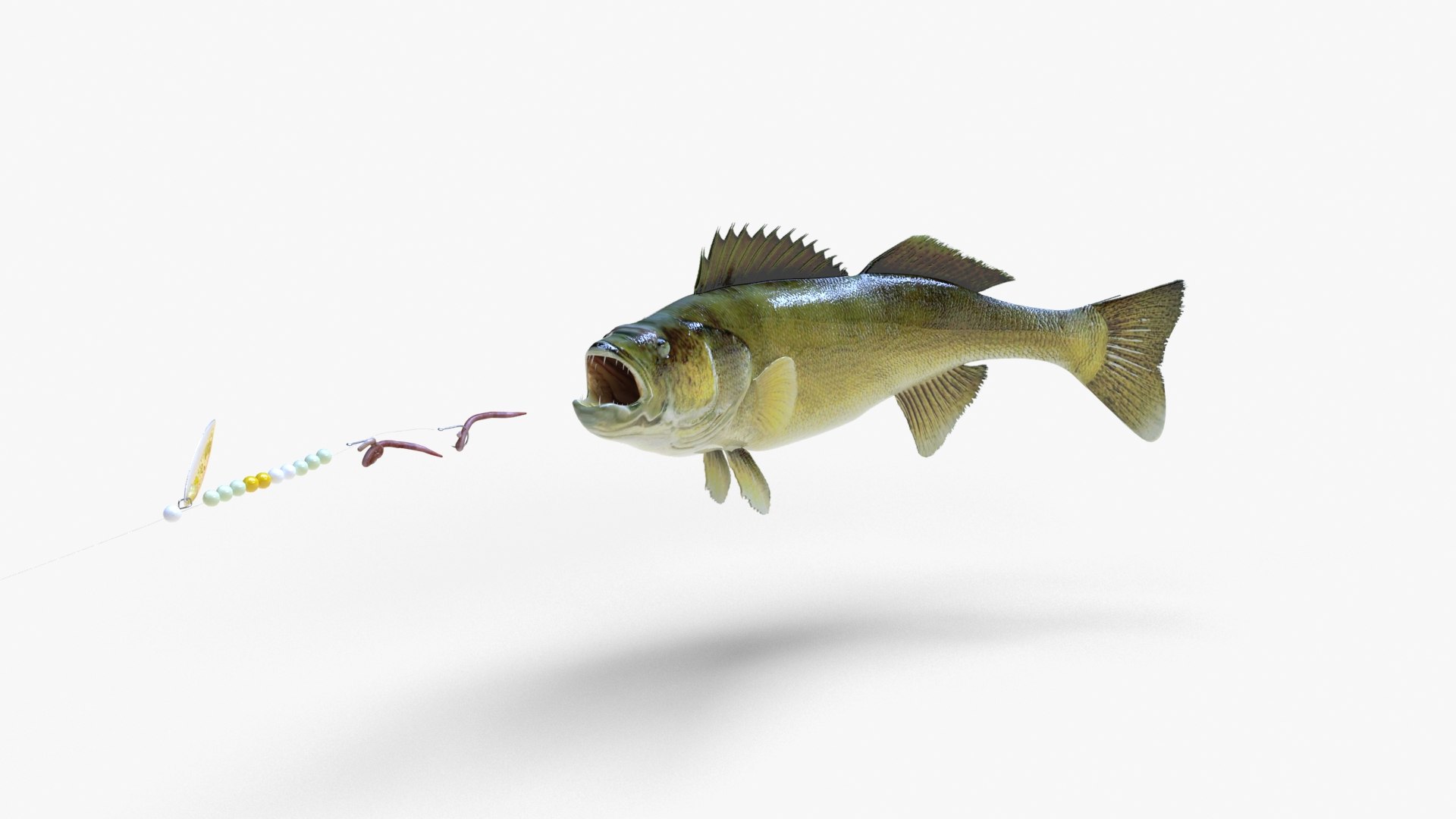 3D Walleye Animation Lure - TurboSquid 1515058