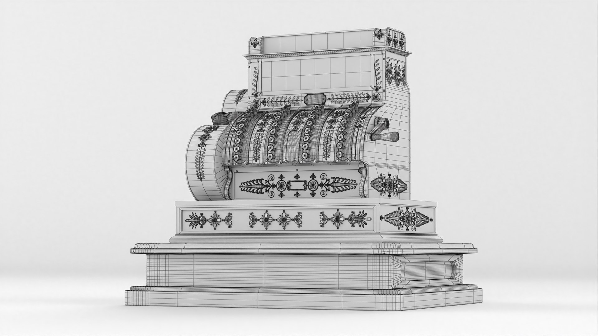 3D Cash Register - TurboSquid 2089599