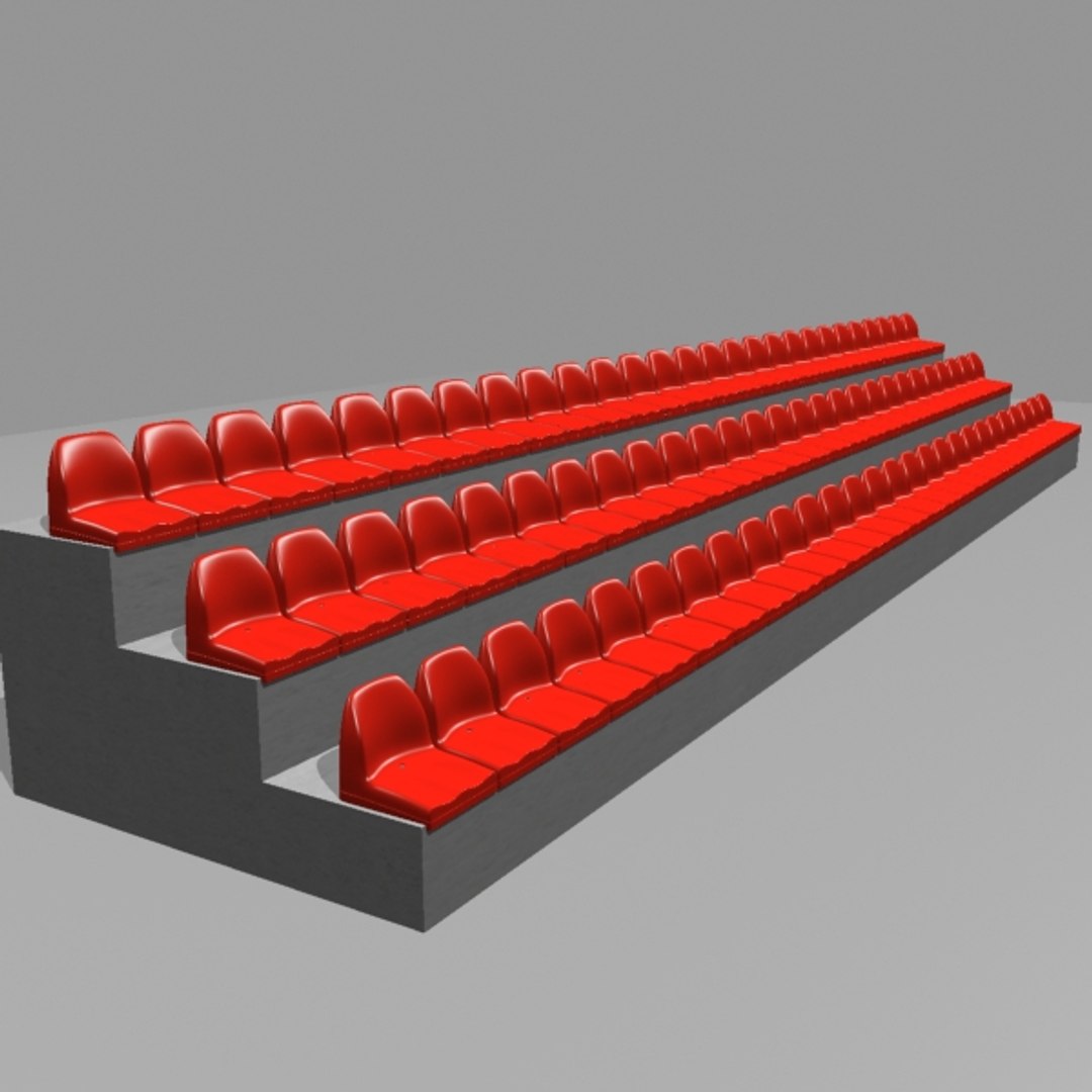 3d Stadium Seating Model