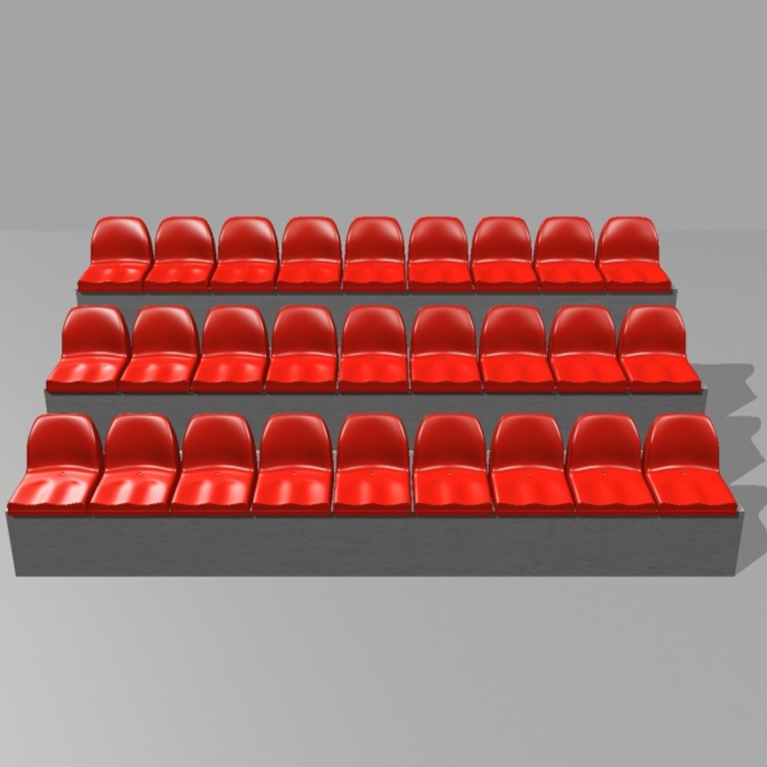 3d Stadium Seating Model