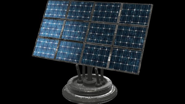 modelo 3d panel solar cuadrado - TurboSquid 2300410