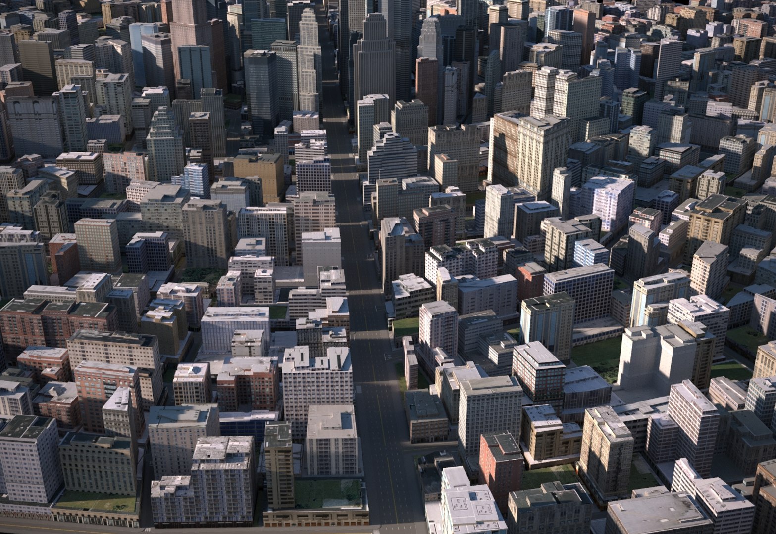 3D City Model - TurboSquid 1339076