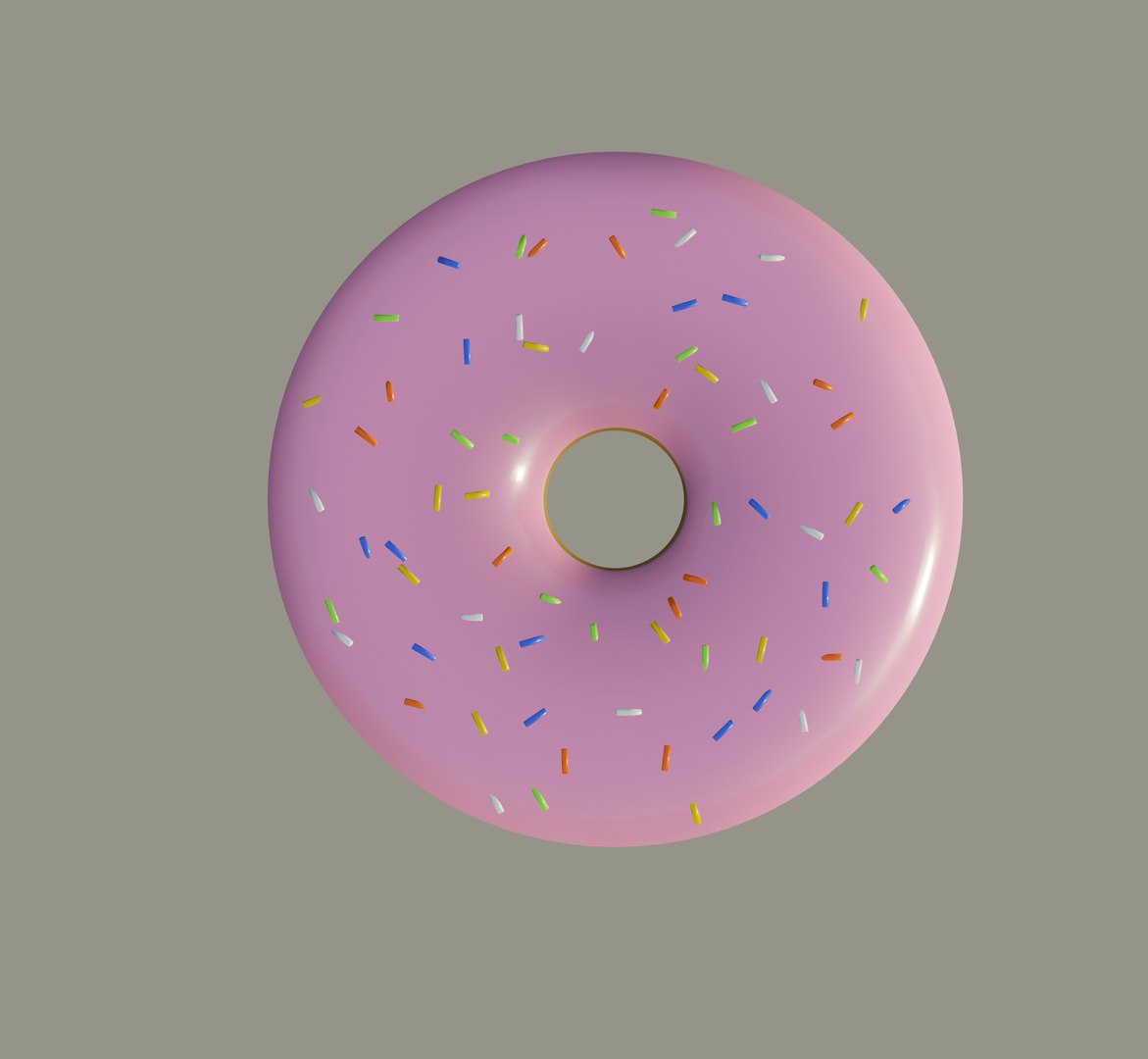 Donut 3D Model - TurboSquid 1480820