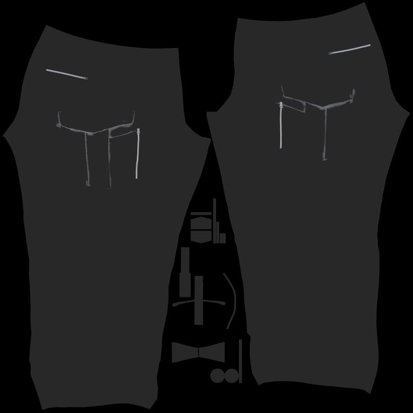 Mens Tactical Cargo Pants Model Turbosquid 1959680
