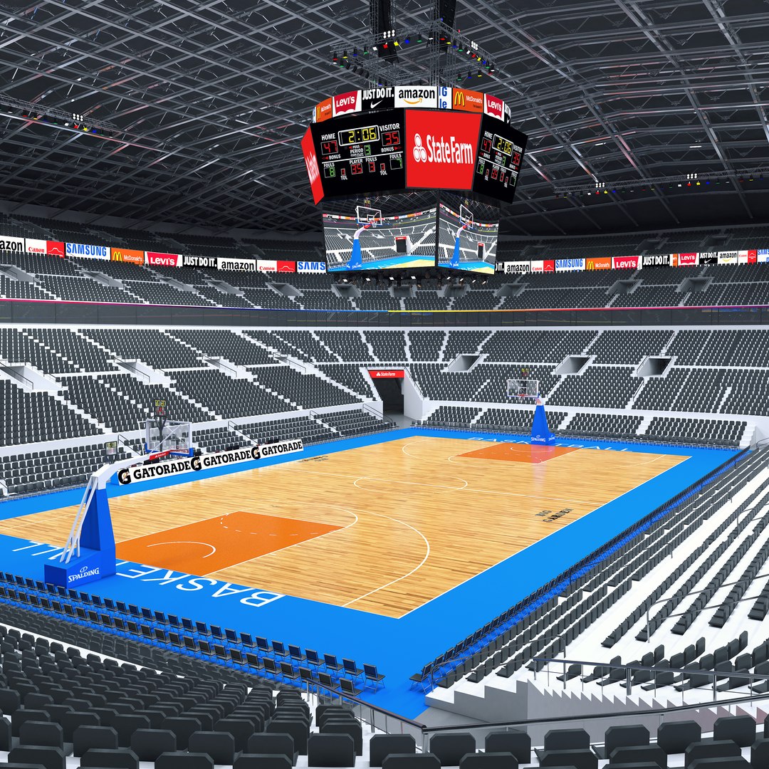 3D basketball basket ball - TurboSquid 1327428