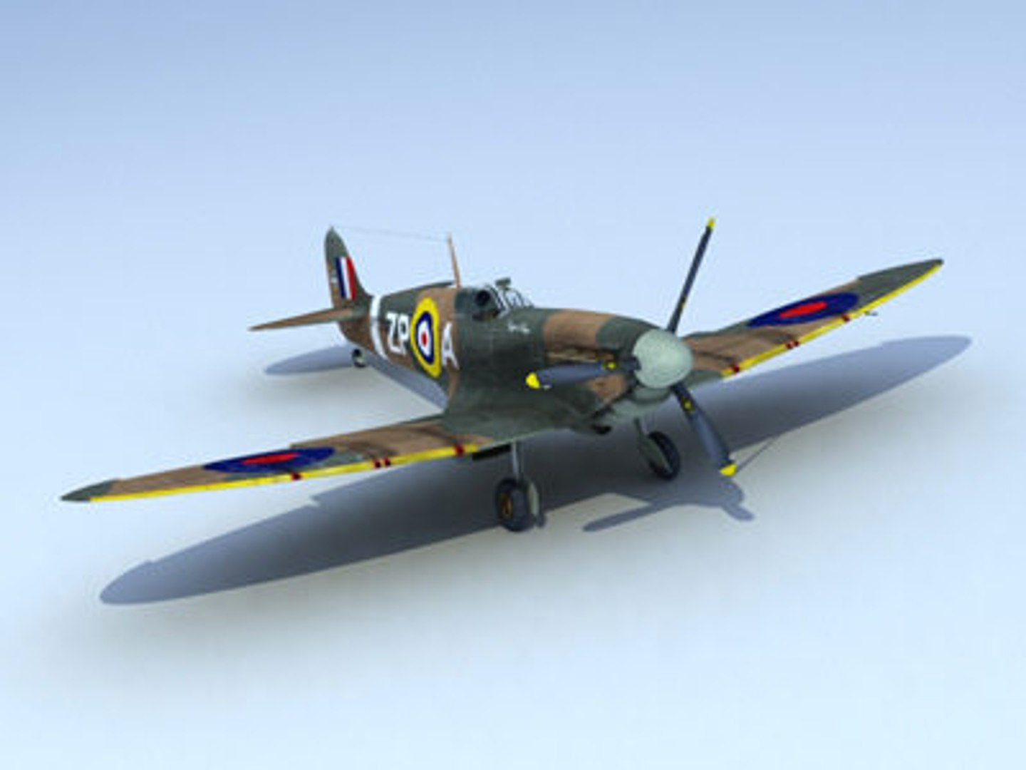 Second Fighter 3d Model