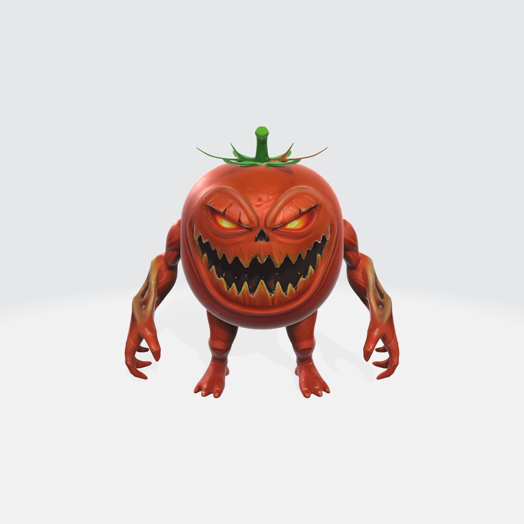 3D Tomato Terror - TurboSquid 2359335