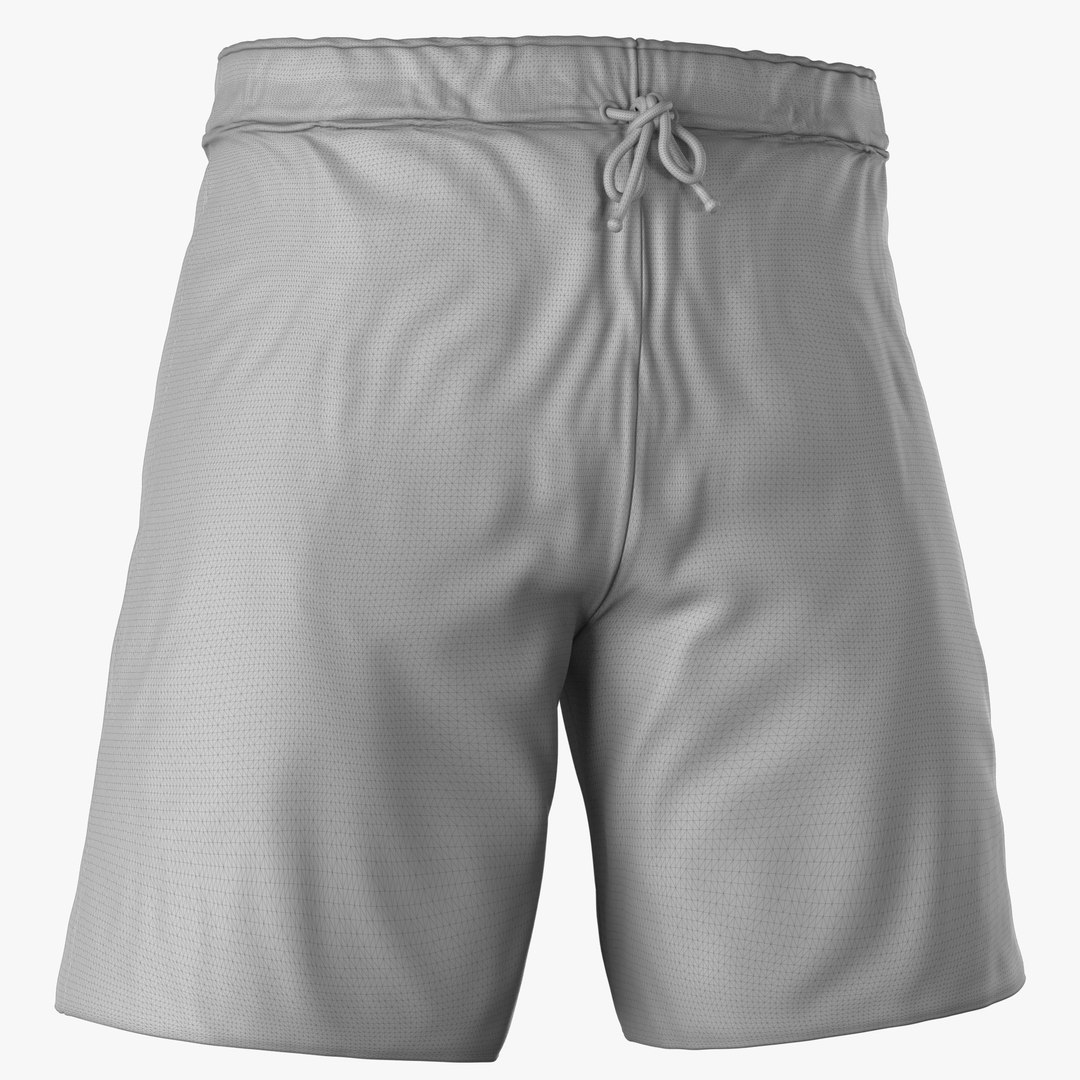 Realistic Shorts 3D - TurboSquid 1620685