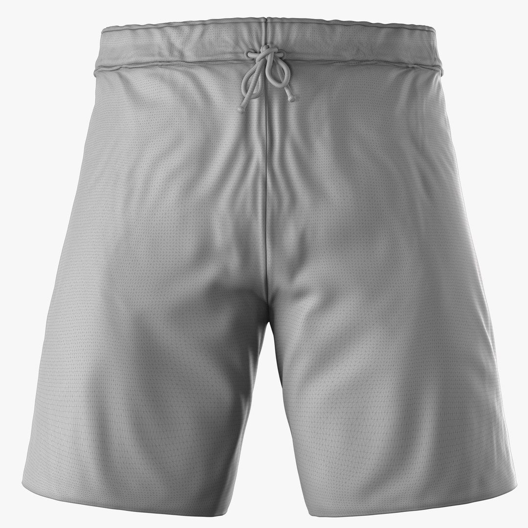 Realistic Shorts 3D - TurboSquid 1620685