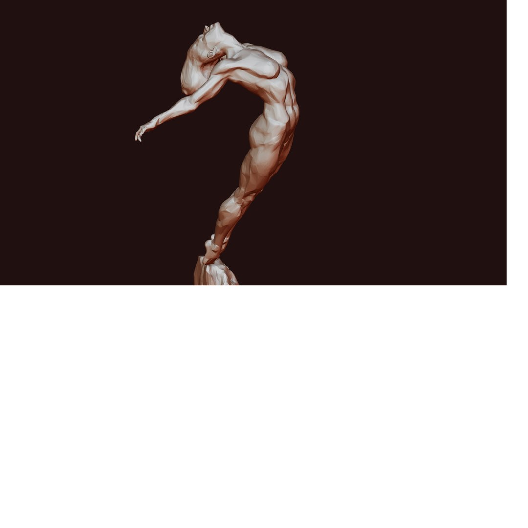 3D About to Fall model - TurboSquid 1879021