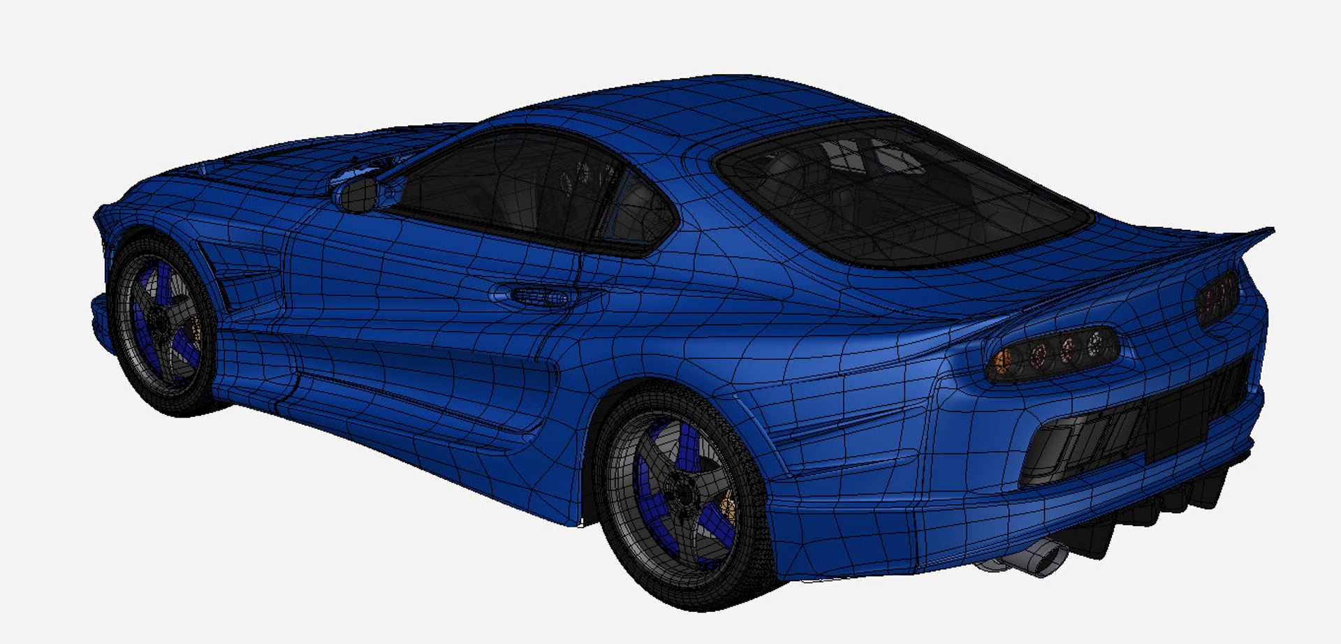 Toyota Supra S900 3d Model