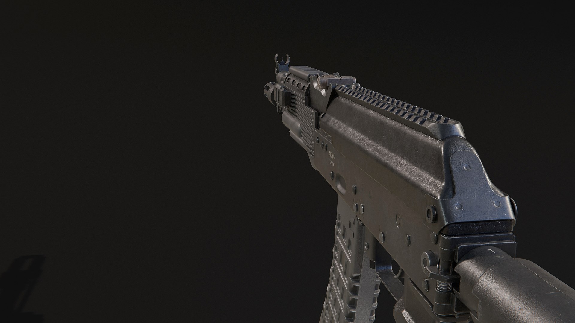 3D AK-205 Assault Rifle Kalashnikov 200 Series - TurboSquid 2415424