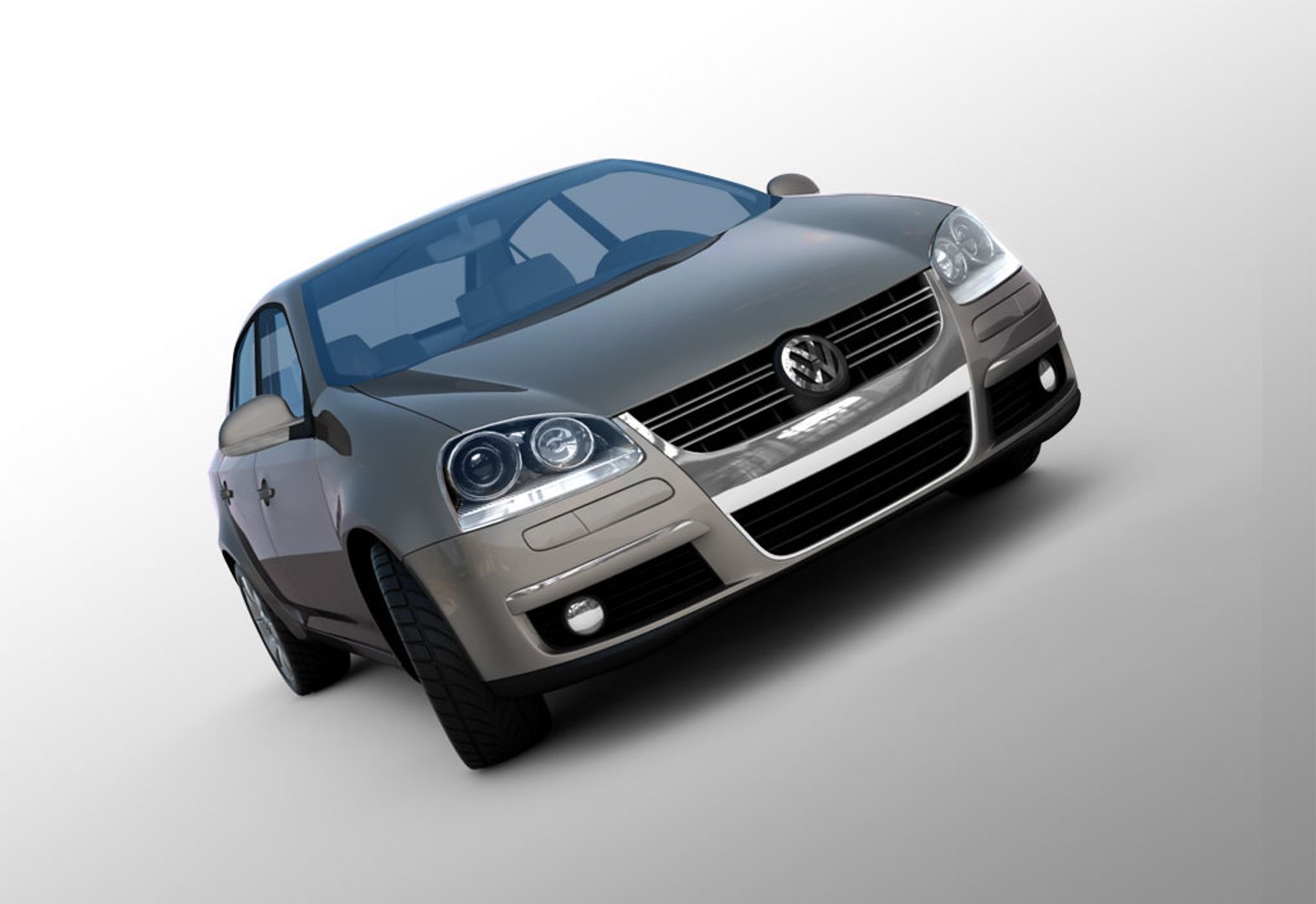 3ds Max Jetta Bora Sedan