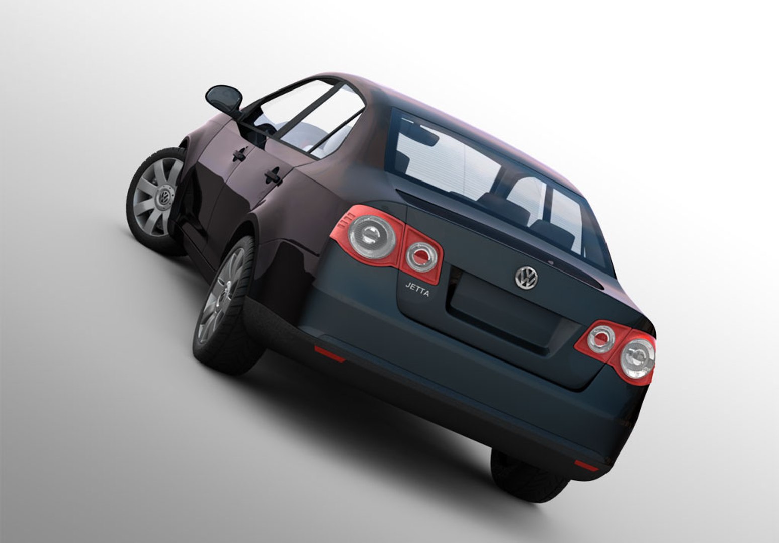 3ds Max Jetta Bora Sedan