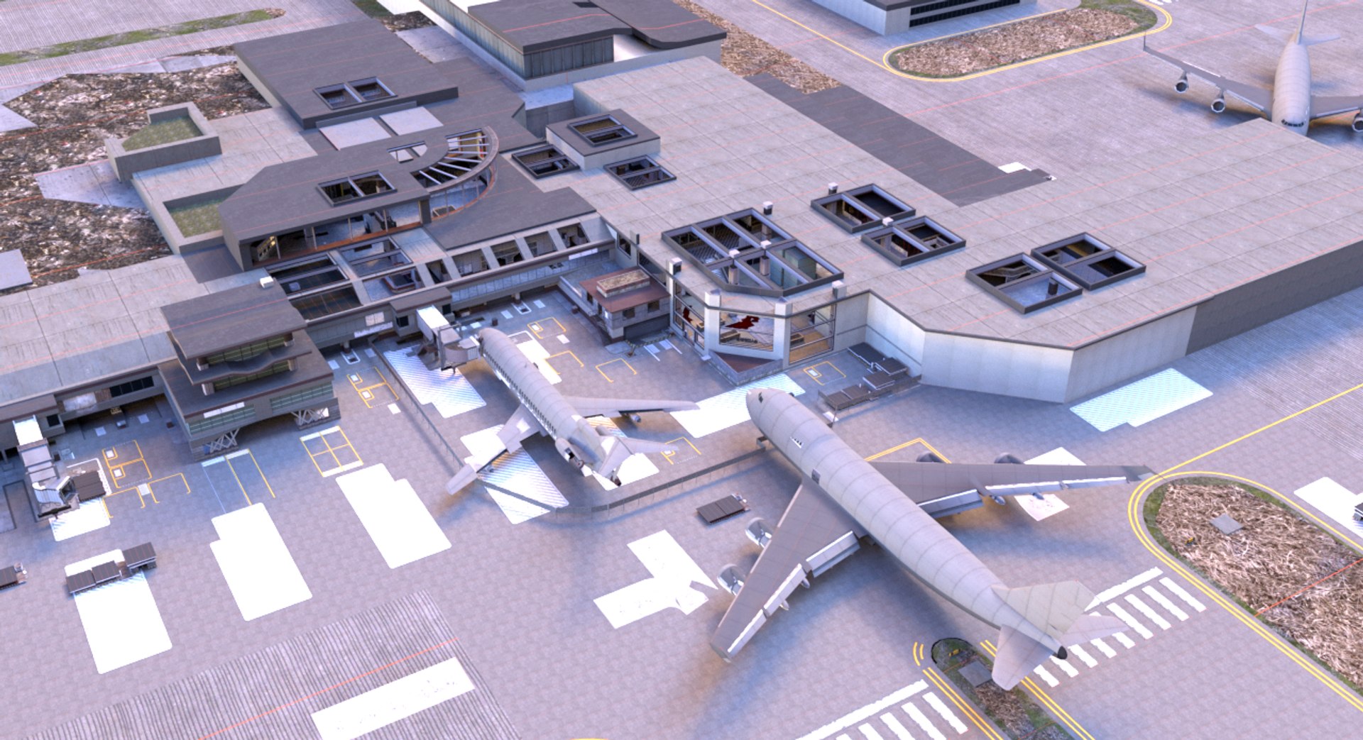 3D модель ТЕРМИНАЛ MW2 - TurboSquid 1609587