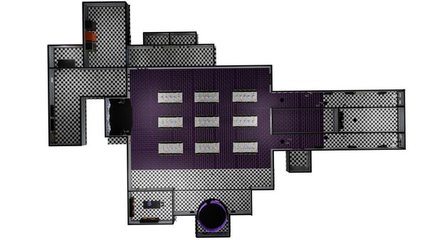 Mapa Fnaf 1 completo Modelo 3D - TurboSquid 1831780