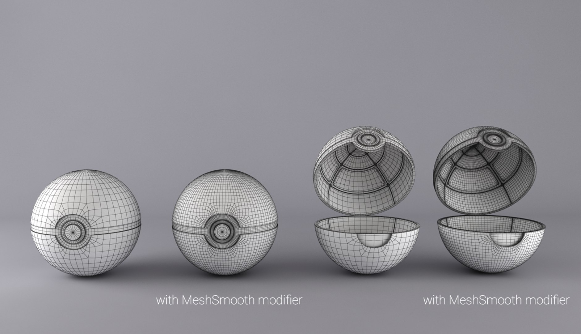 Pokeball Pokemon Original 3d Model