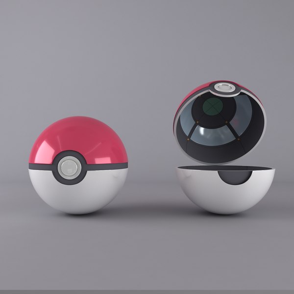 Free 3D Pokeball Models | TurboSquid