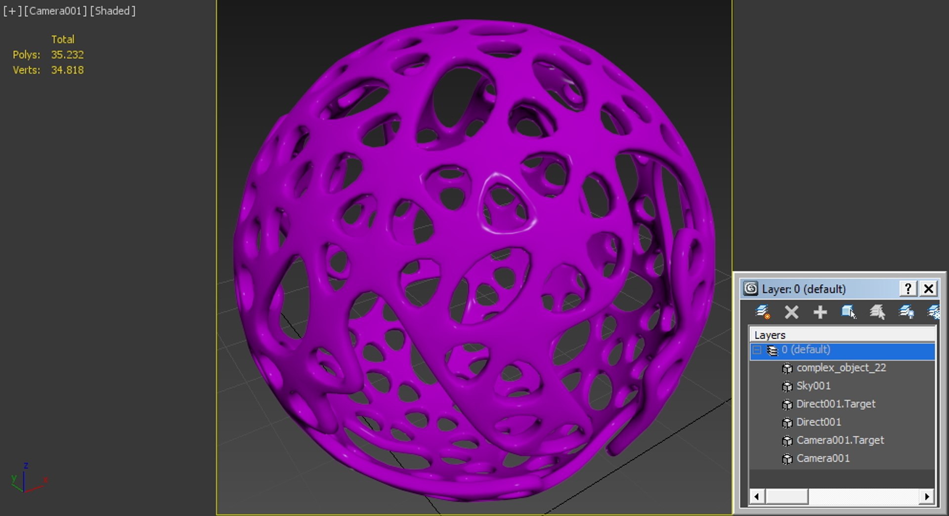 3d Complex Object Model