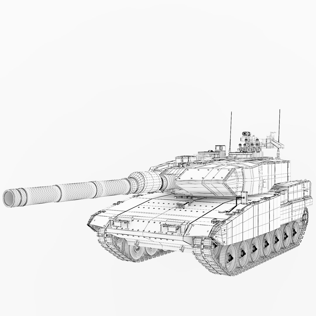 3d Leopard Tank