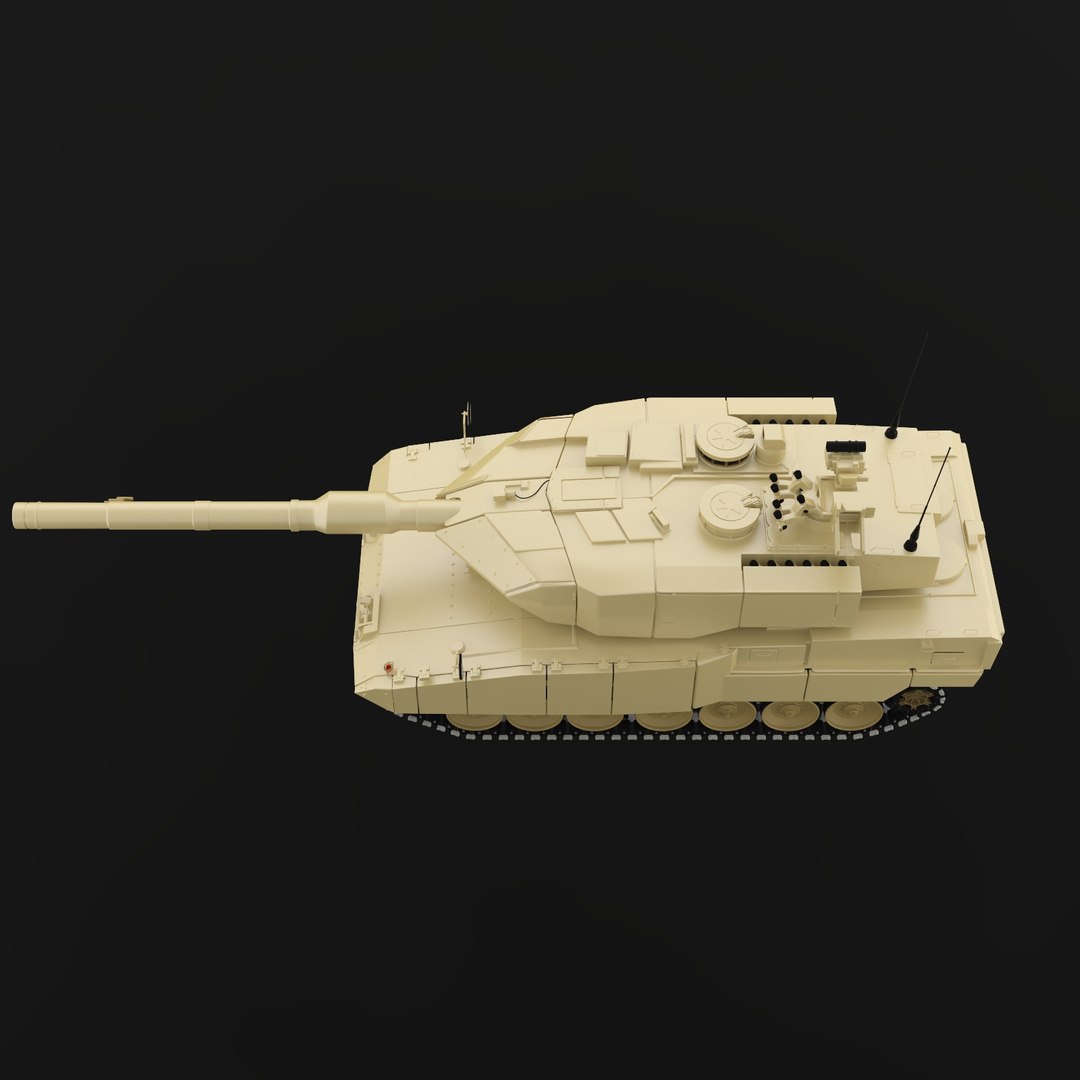 3d Leopard Tank