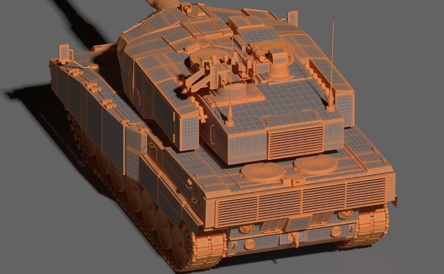 3d Leopard Tank