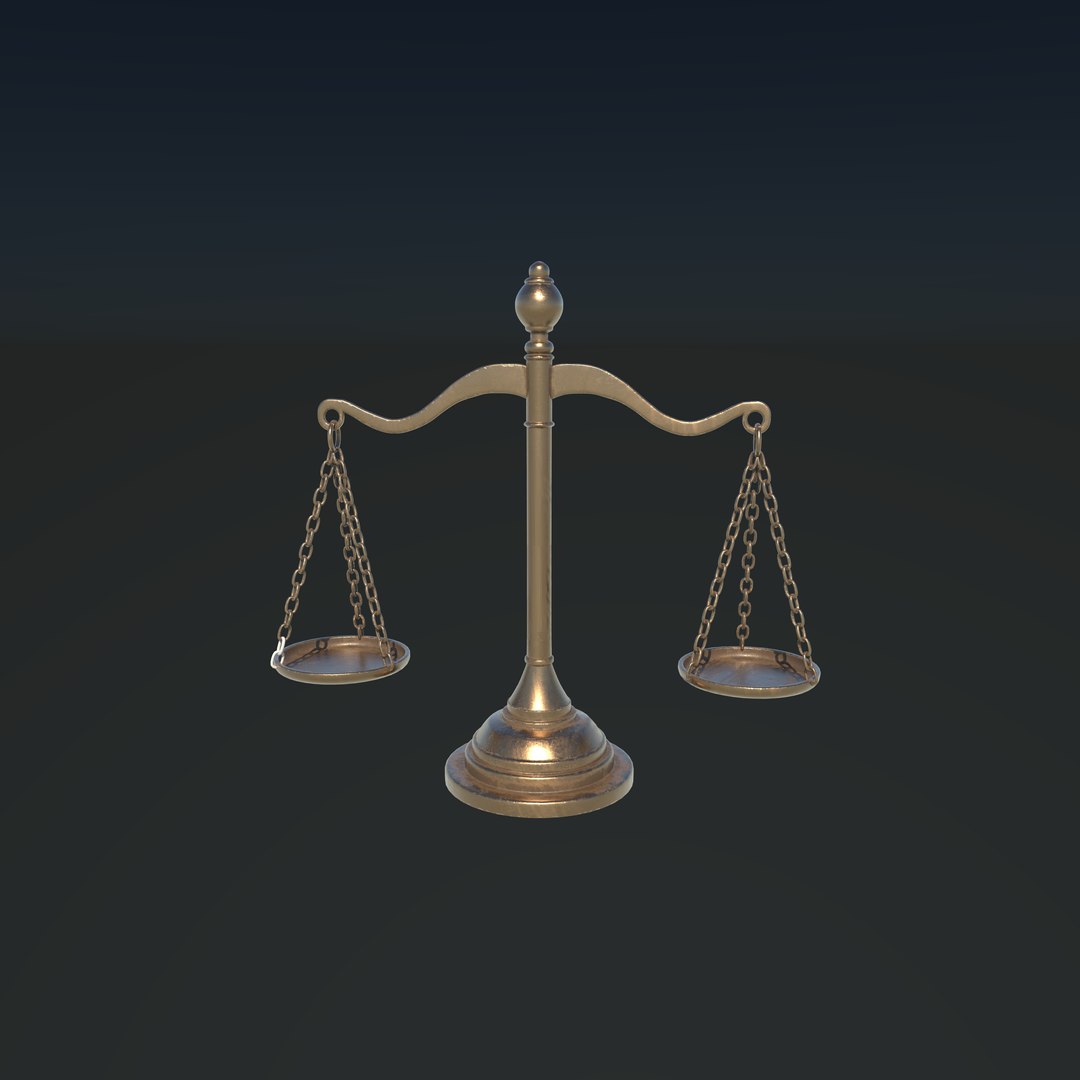 Balance Scale 3D Model 3D Model - TurboSquid 2333228