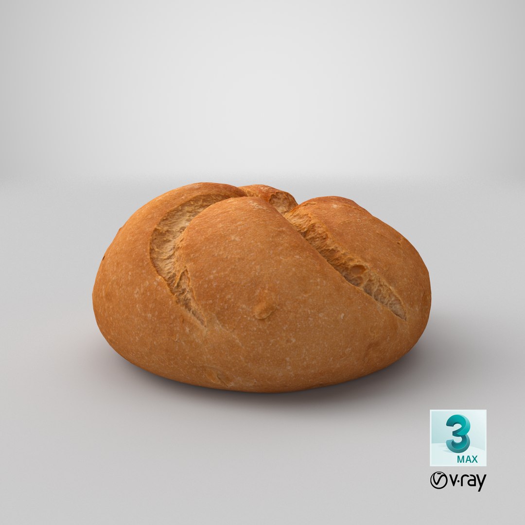 Loaf Bread 3D Model - TurboSquid 1771000