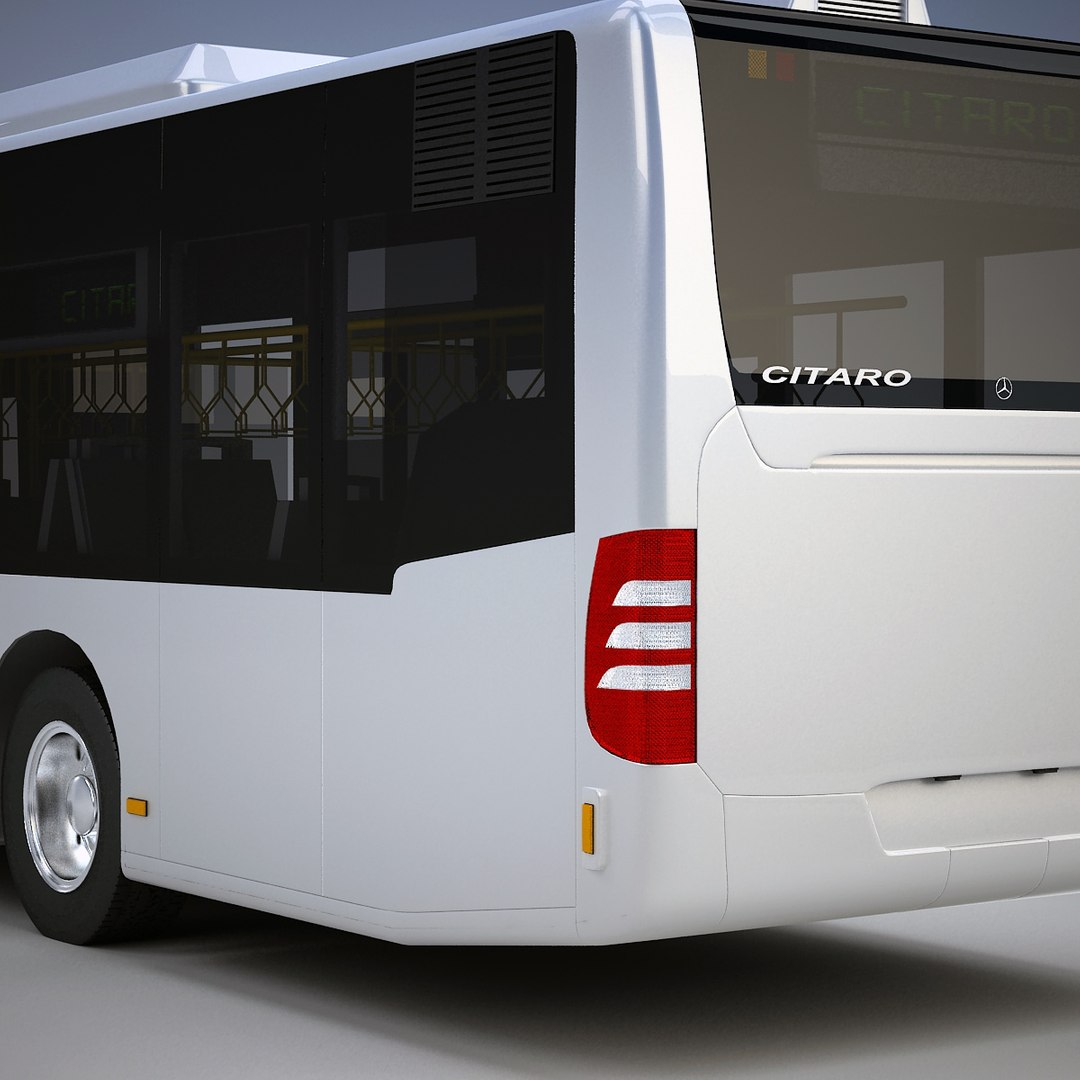 citaro articulated 3d model