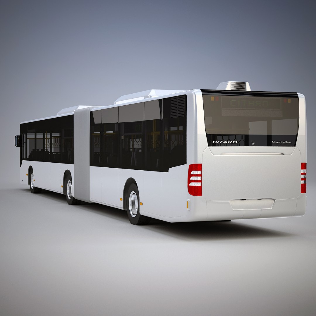 citaro articulated 3d model