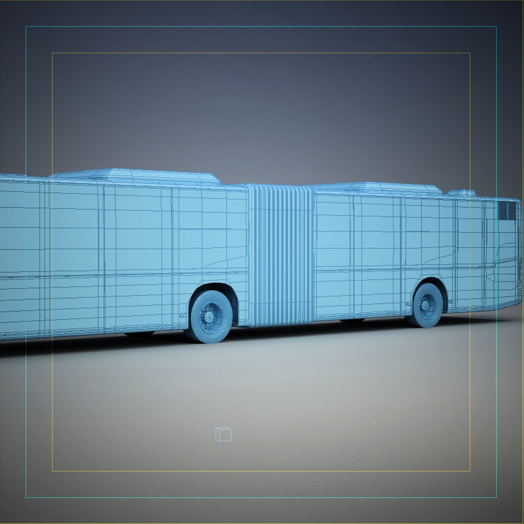 citaro articulated 3d model