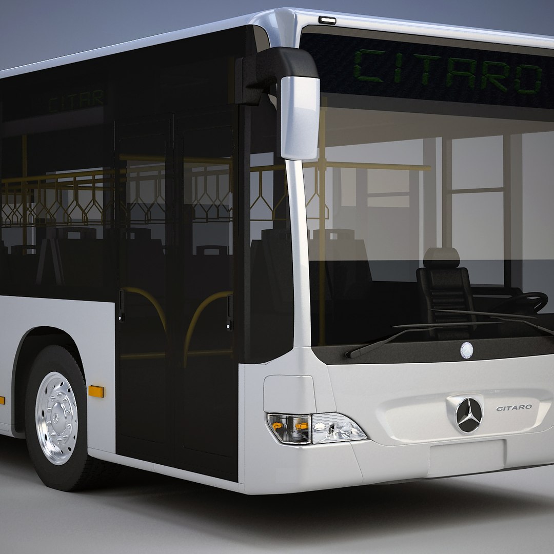 citaro articulated 3d model