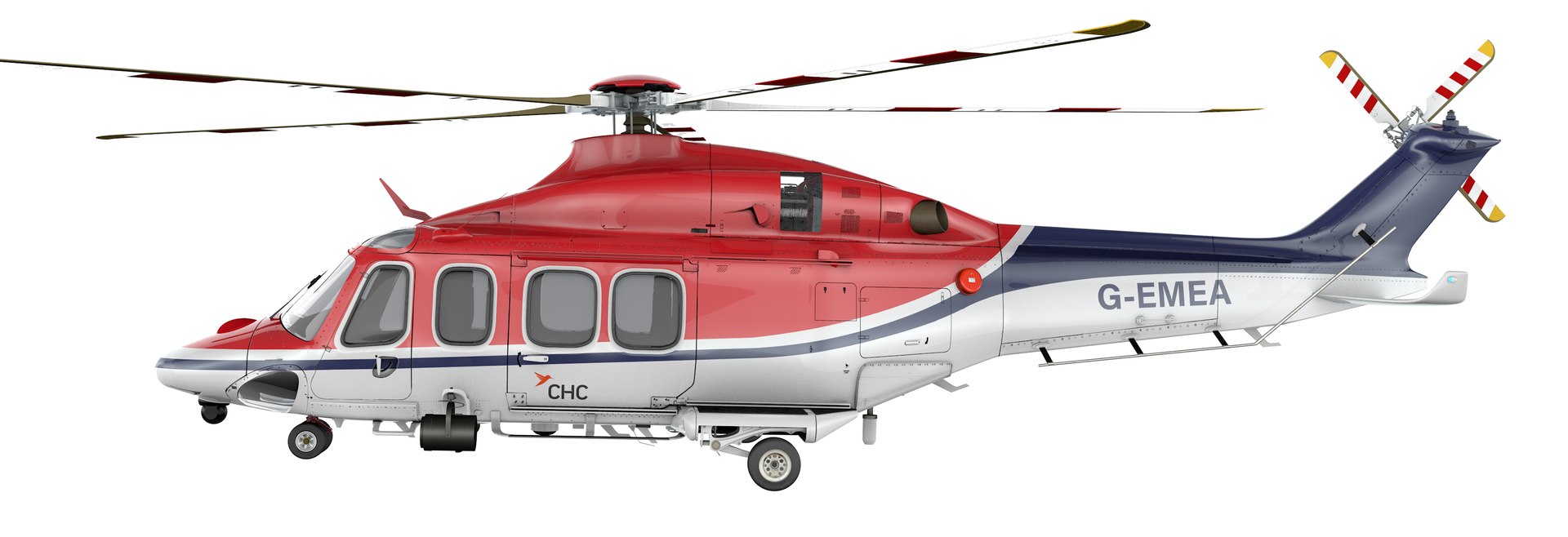 3D AW139 CHC Helicopter L2173 - TurboSquid 2255502